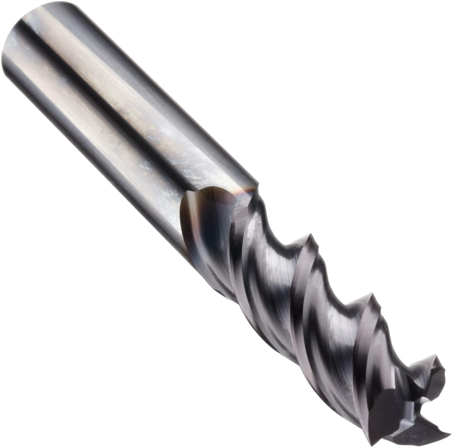 Niagara Cutter N61678 Carbide End Mill for Aluminum, TiAlN Coated, 3 ...