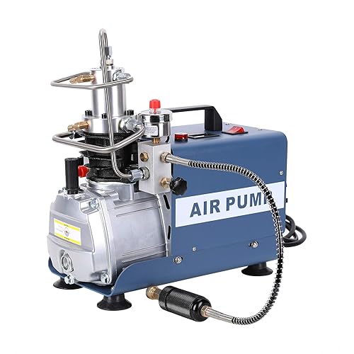 Electric PCP Air Compressor Pump - 4500 PSI/30 MPa /300 BAR - Pressure ...