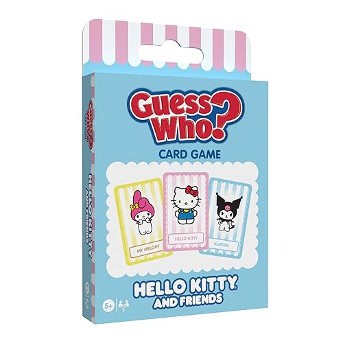 USAOPOLY Guess WHO? Card Game: Hello Kitty and Friends, Featuring 20 ...