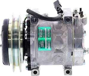 Amazon.com: A/C Compressor 7H13 1B 24V 144MM Sanden 8948 : Automotive