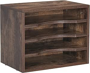 Amazon.com: Snughome Vintage Wood File Organizer Desktop, 13.4 ...