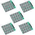 Amazon.com: Oiyagai 5-Pack Universal 4x4 Matrix Keypad Module with 16 Buttons, Ideal for Arduino ...