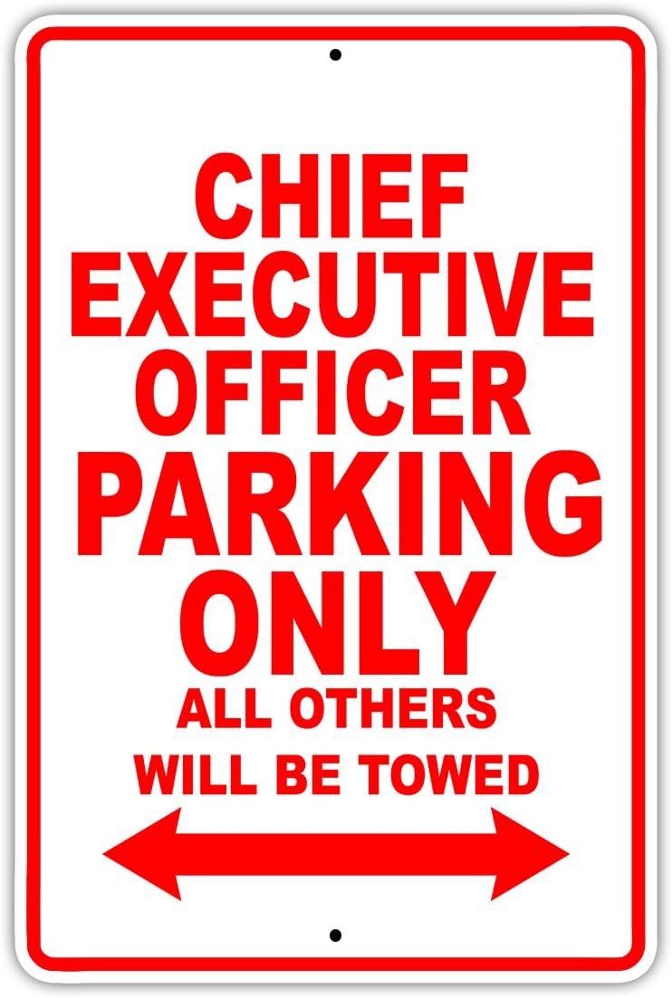 Amazon.com: Afterprints Chief Executive Officer Parking Only Gift ...