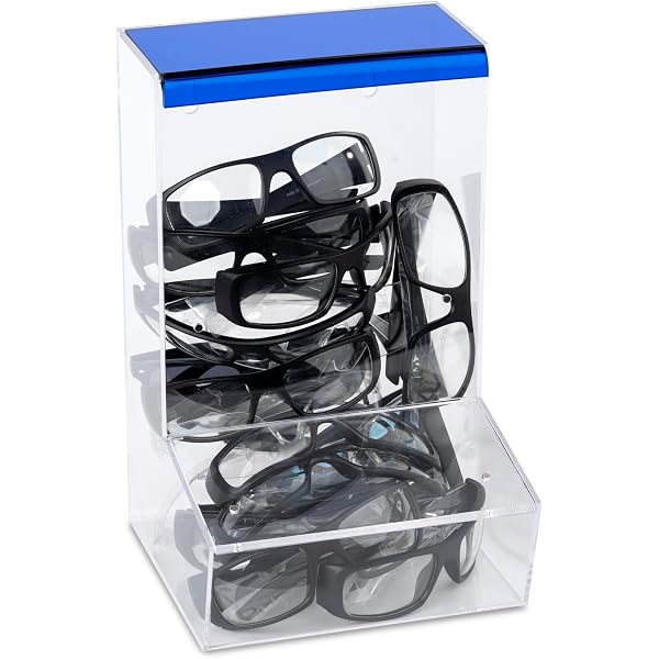 Wall Mount Safety Glasses Holder