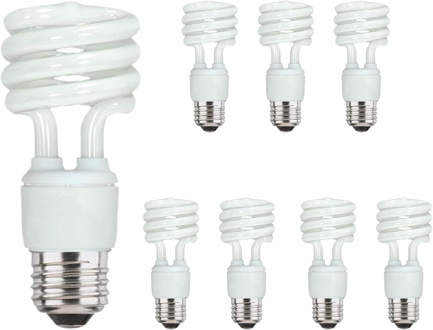 Bombillas de bajo consumo, bombillas CFL, bombillas de luz en espiral ...