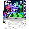 AILBTON 200FT Outdoor LED Strip Lights Waterproof,IP68 Outside Light ...