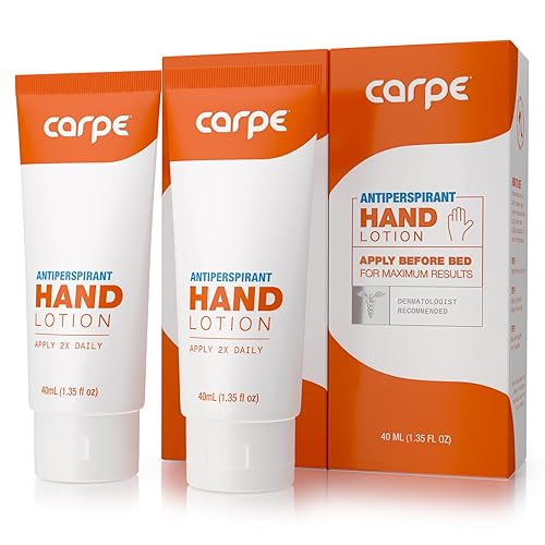 Carpe Antiperspirant Hand Lotion (Pack of 2), A dermatologist ...