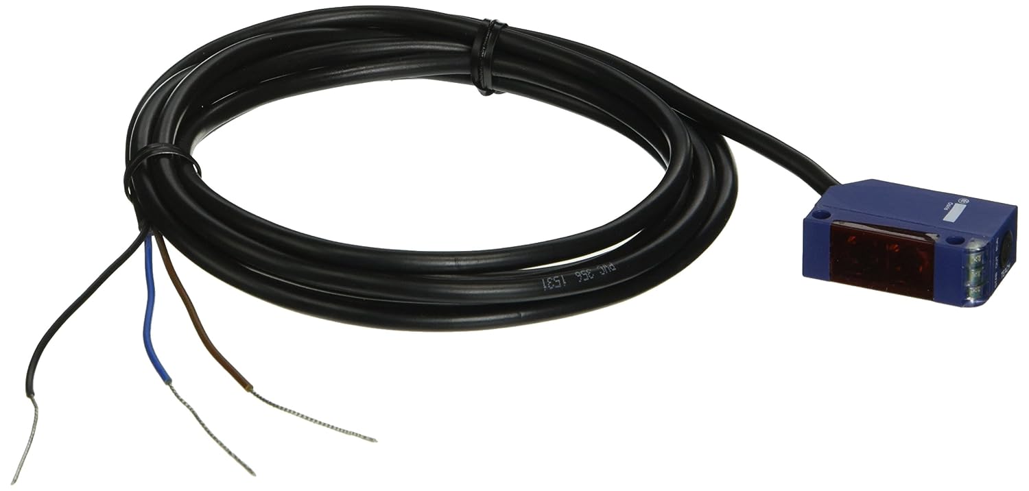 Telemecanique XUM0APSAL2 Miniature Rectangular Cable, Pnp, Dc, 2 M ...