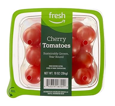 Fresh Brand – Cherry Tomatoes, 10 oz: Amazon.com: Grocery & Gourmet Food