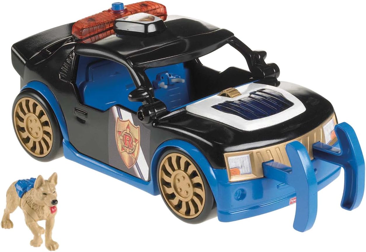Fisher-Price Rescue Heroes Voice Comm Police Car, Vehicle Playsets ...