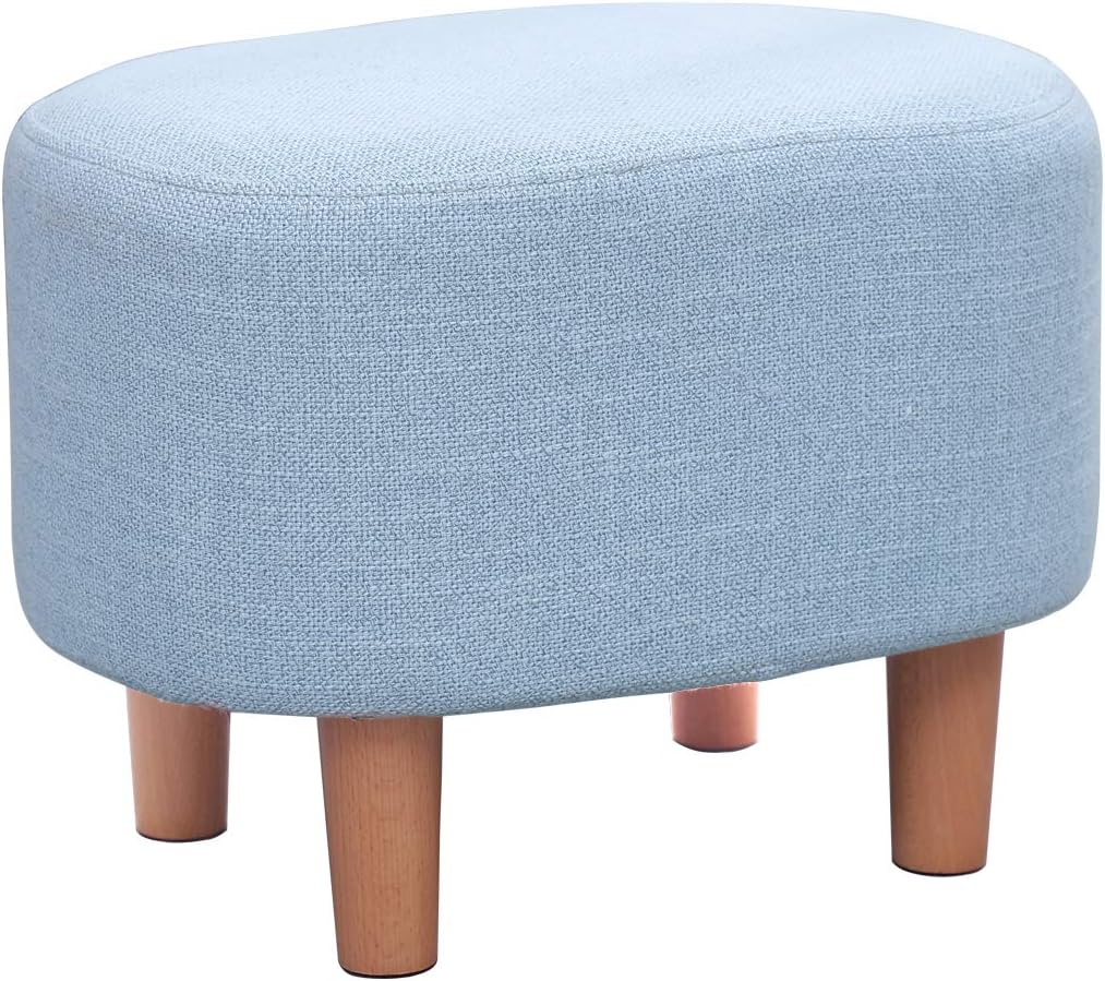 LEITING Ottoman Footstool Footrest Foot Stool Pouffe Padded Modern Home ...