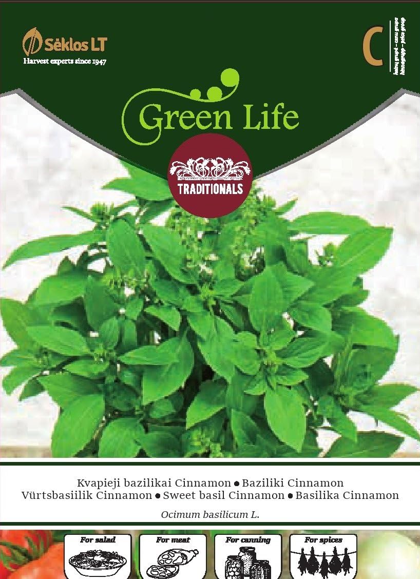 Seklos LT Sweet Basil Cinnamon Seed – 420 Seeds – BigaMart