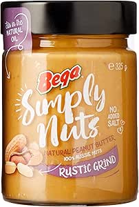 Bega Bega Simply Nuts Rustic Grind, 1 x 325 g: Amazon.com.au: Grocery ...