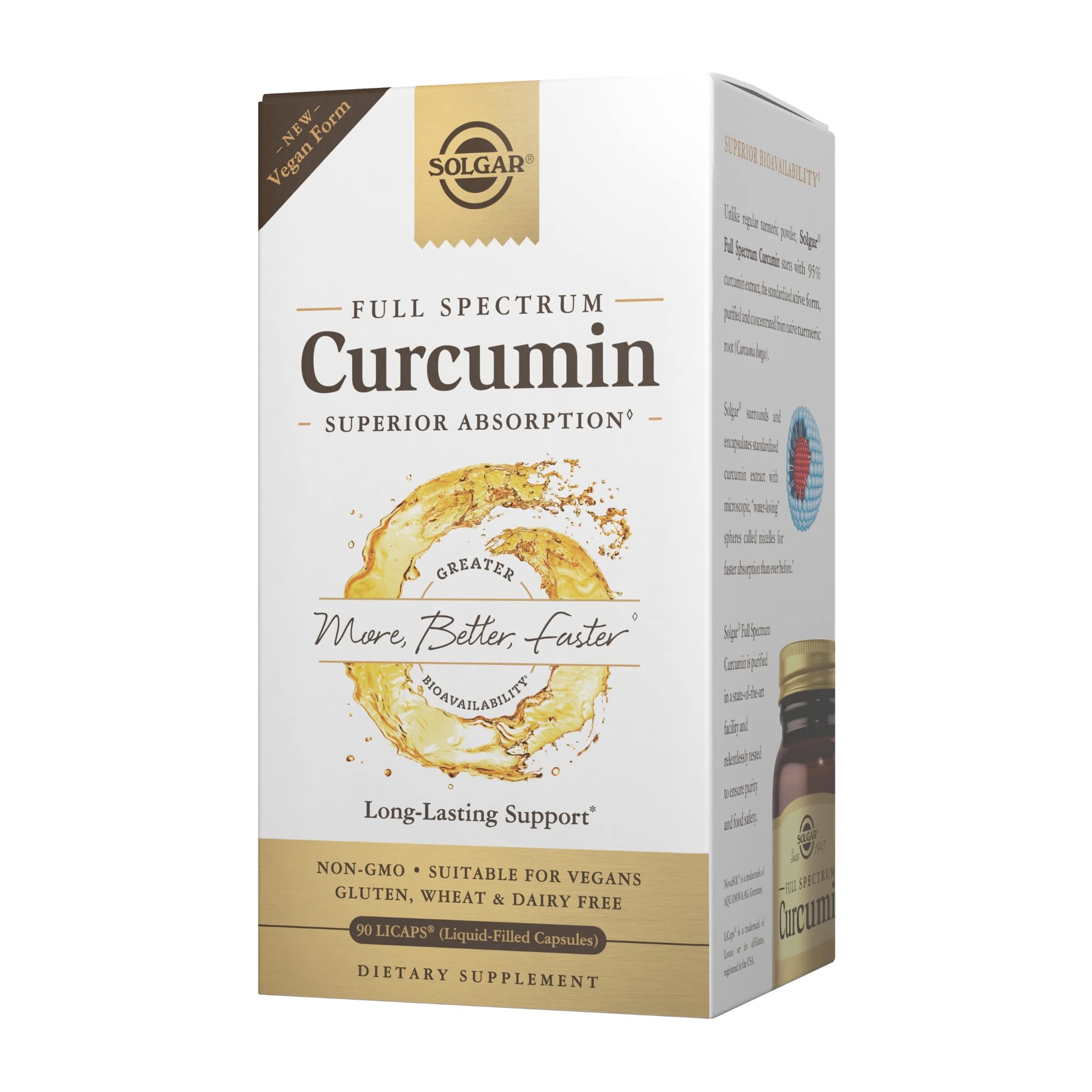 Mua Solgar Full Spectrum Curcumin - 90 LiCaps - Superior Absorption ...