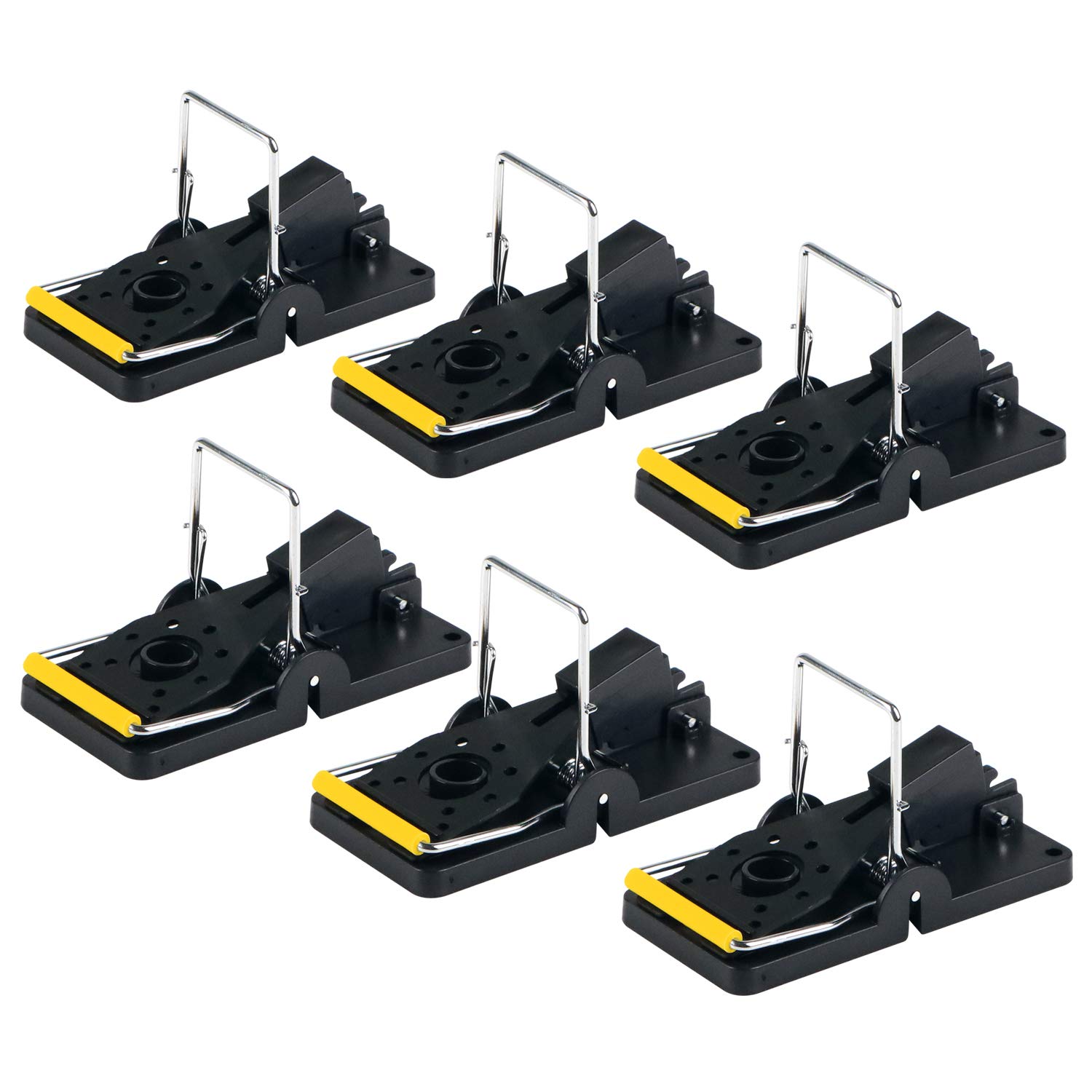 ASPECTEK Large Size Rat Trap, Reusable Rodent Solution, Pack of 6 ...