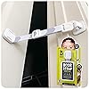 Door Buddy Baby & Cat Door Latch - Grey. Adjustable Strap Keeps Kids ...