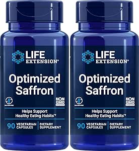 Amazon.com: Life Extension Optimized Saffron Extract with Satiereal, 90 ...