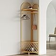 Amazon.com: BUZUEY corner coat rack,corner hall tree,metal clothes rack ...