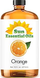 Amazon.com: Sun Essential Oils 16oz - Orange (Sweet) Essential Oil - 16 ...