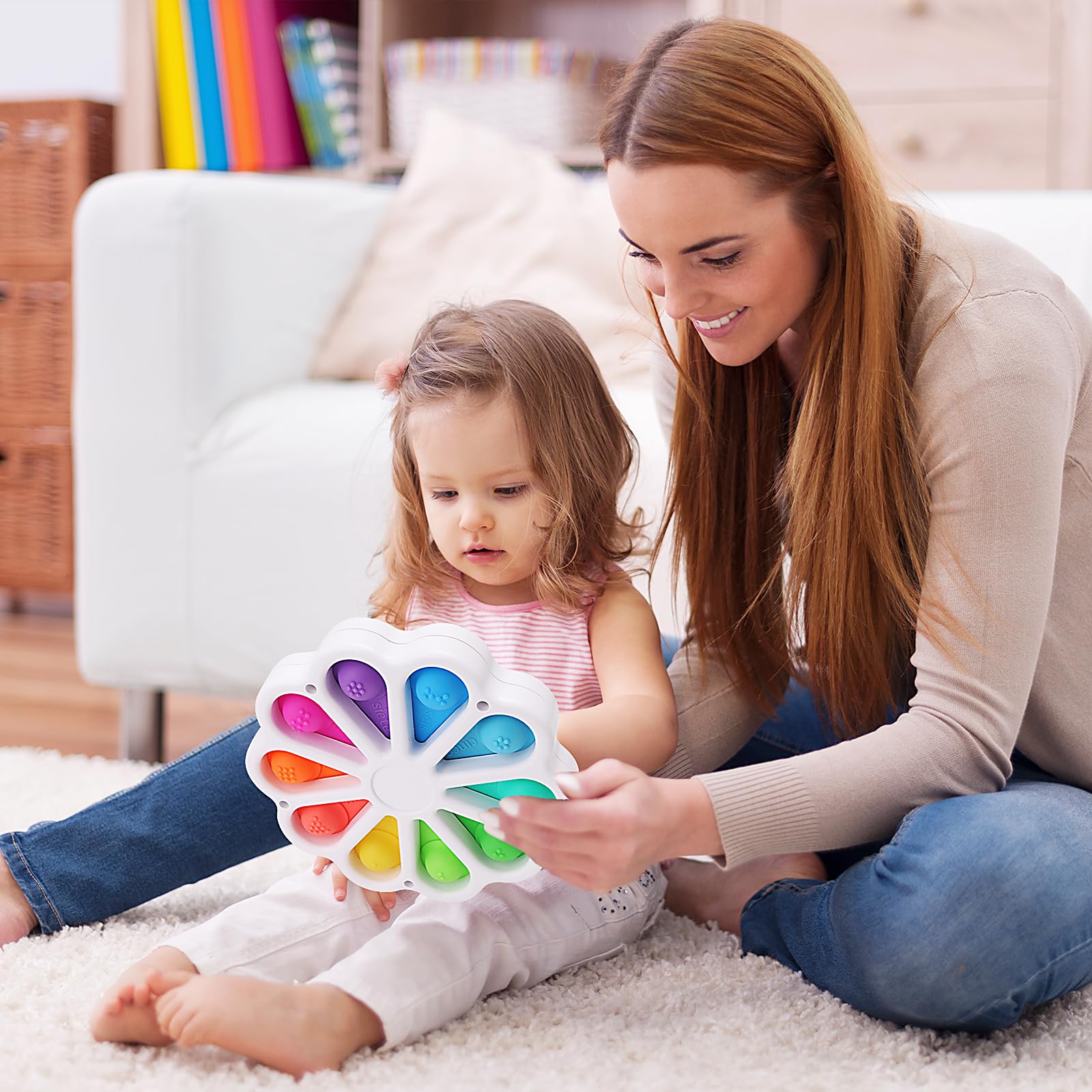 Mua Pop Fidget Sensory Toys for Toddlers 1-3, Montessori Toys for 1 2 3 ...