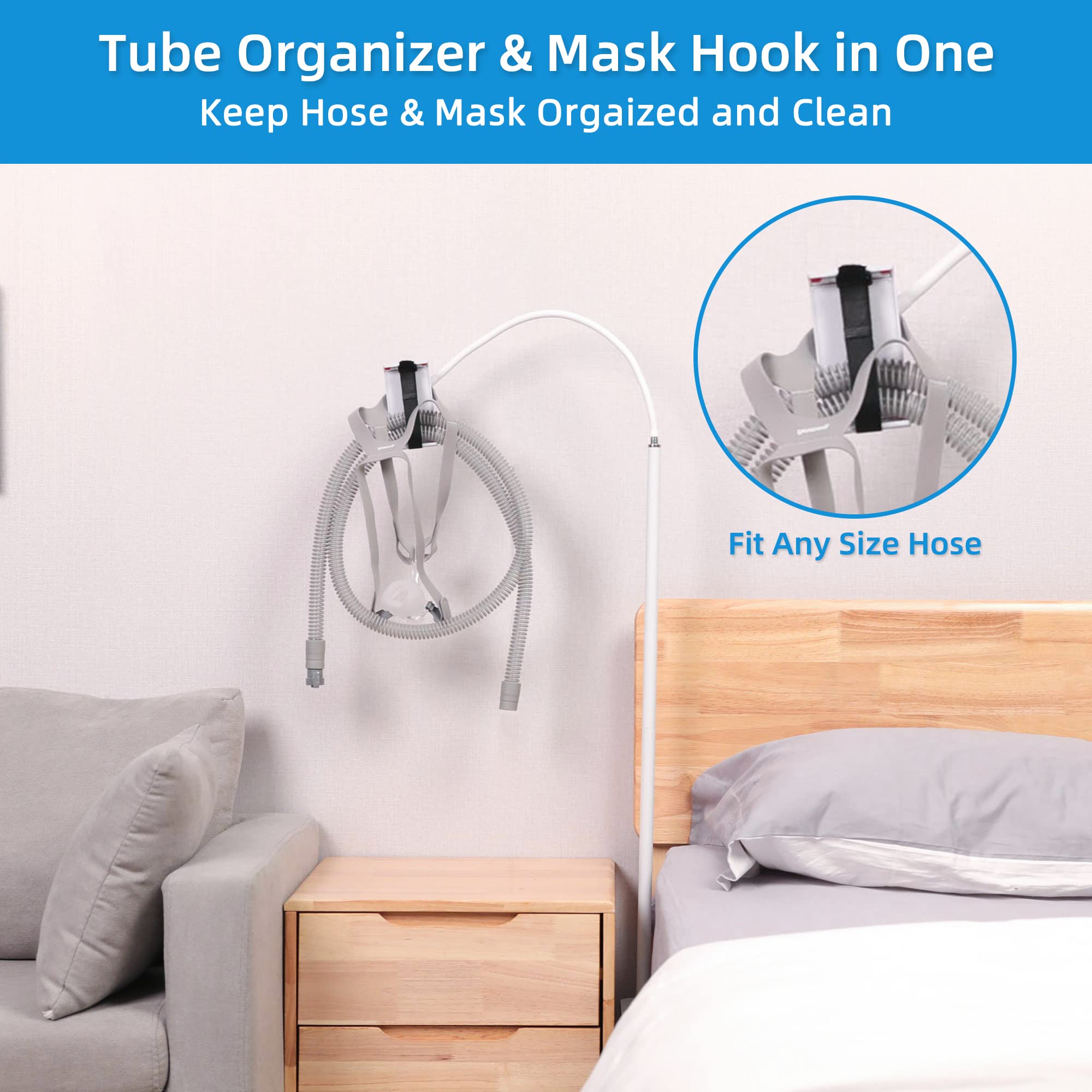 Mua Fanwer CPAP Hose Holder - CPAP Hose Hanger for Lift Hose, Stable ...