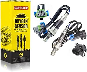 Amazon.com: Sangyue 2x Oxygen O2 Sensor 1 & 2 for 2011-2012 Chevrolet Malibu 2.4L Upstream ...
