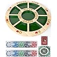 Amazon.com: Giant Michigan Rummy Deluxe Board Game Set : Wooden Game ...