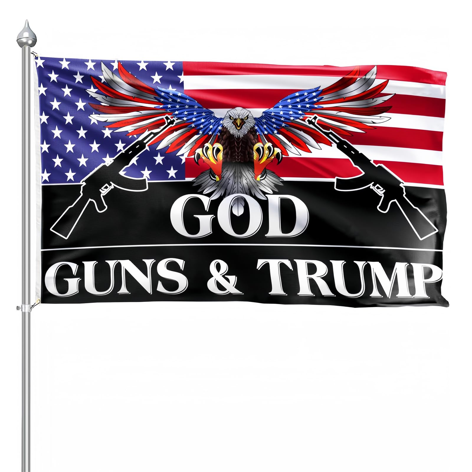 Trump 2024 Flag 4x6Ft? American donald trump Flag ?100D Polyester God ...