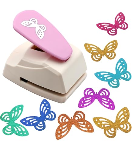 Shape Hole Punches 6PCS Hole Punch Set For Crafts – Circle, Heart, Star ...