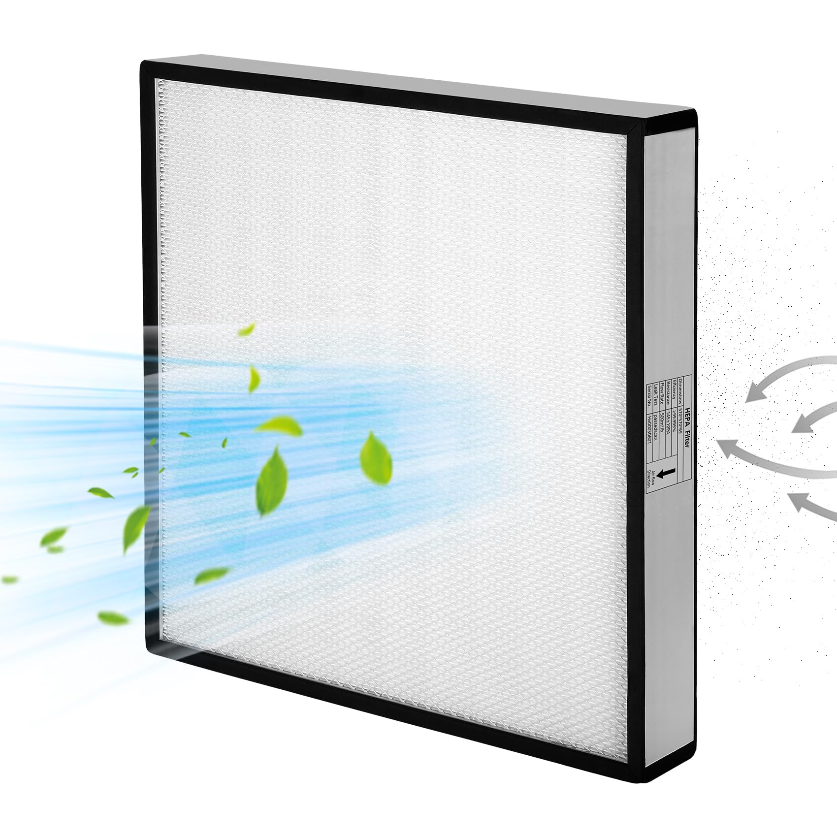 Laminar Flow Hood H14 HEPA Filter, FFU Laminar Flow Hood Filters For ...