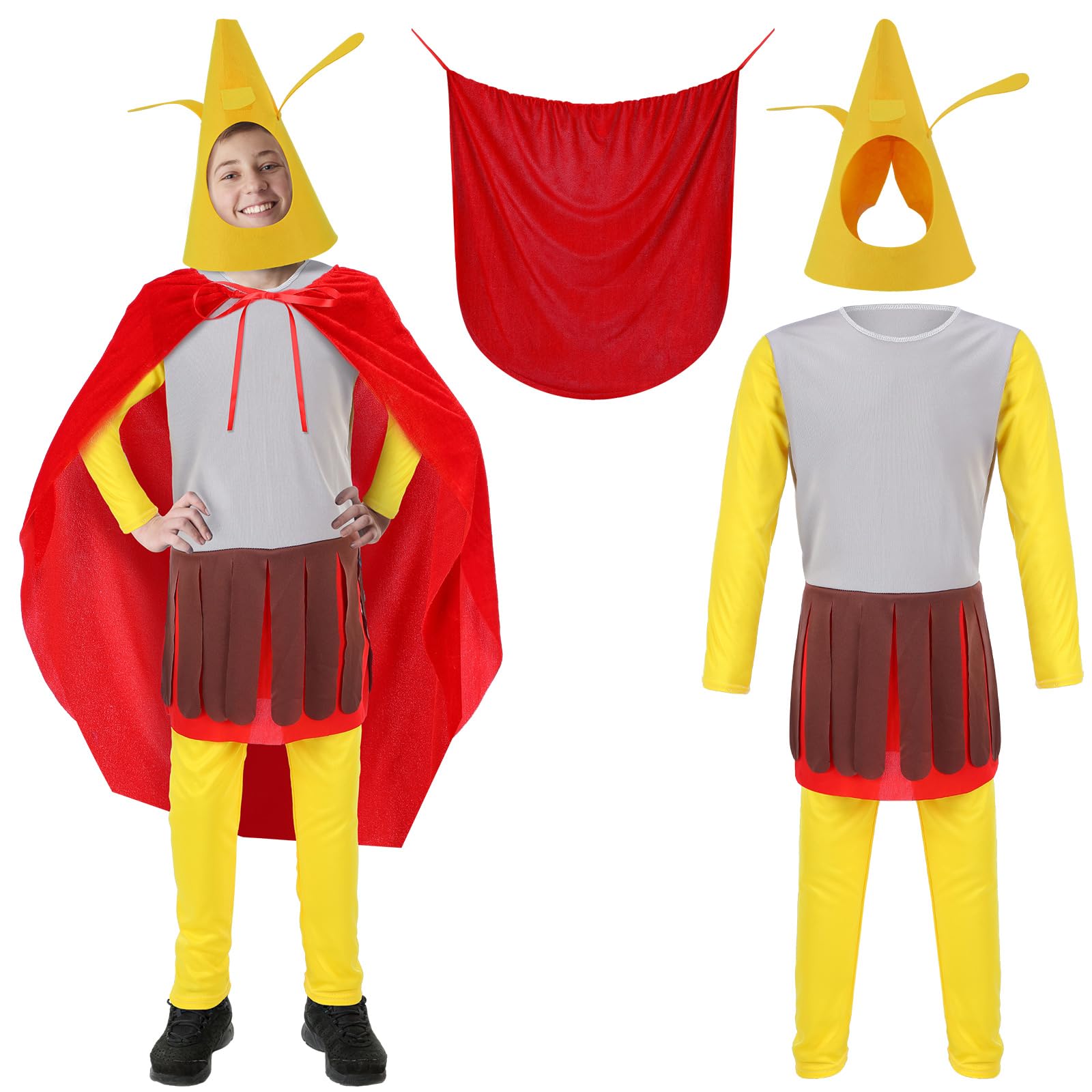 Skicuff 100th Day of School Peely Banana Costume Potassius Youth ...