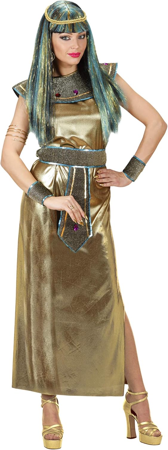 Ladies Cleopatra Deluxe Costume Medium UK 10-12 for Egyptian Ancient ...
