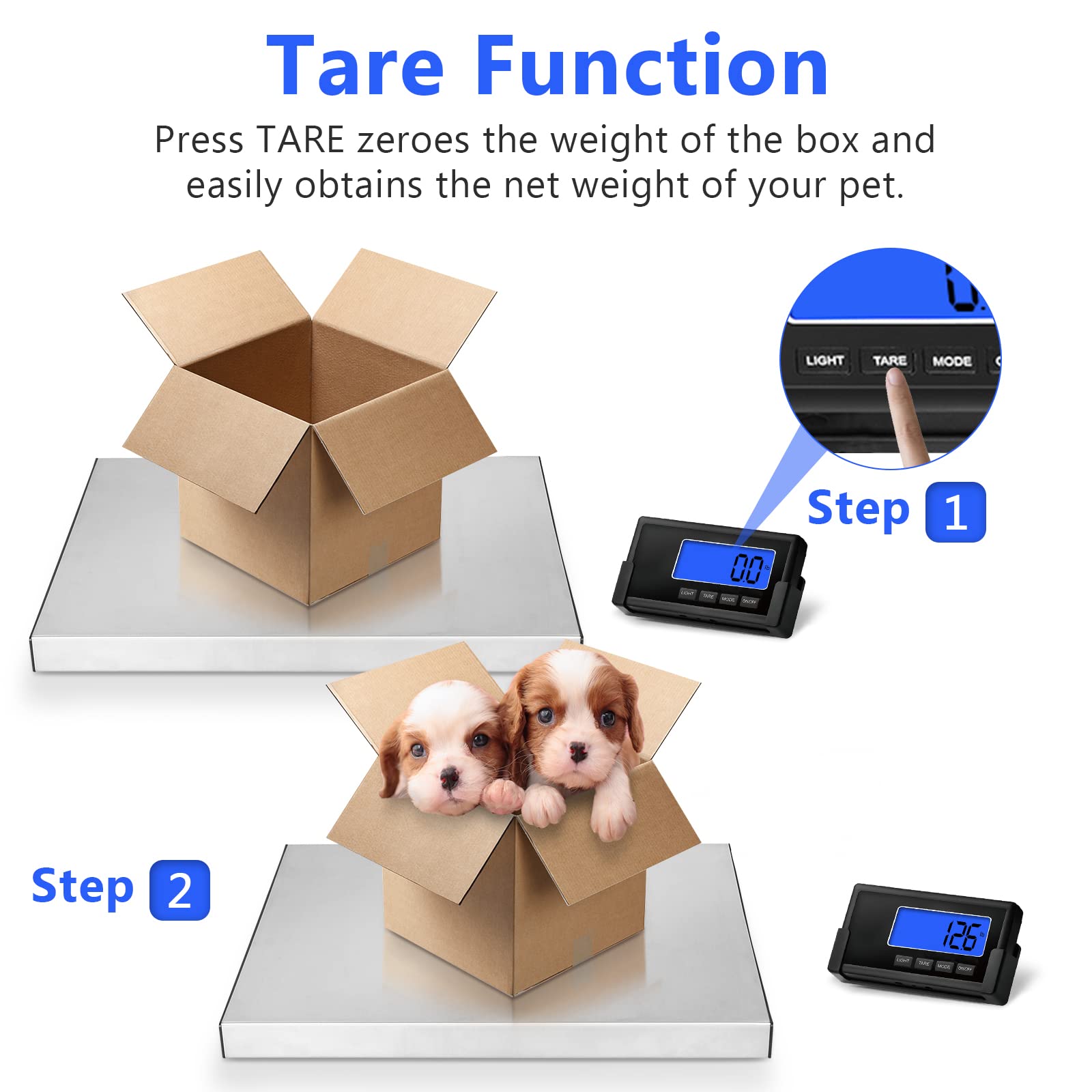 Mua THINKSCALE Shipping Scale, 397lb Heavy Duty Digital Stainless Steel ...