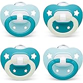 Amazon.com : NUK Comfy Orthodontic Pacifiers, 0-6 Months, 3 count (Pack ...