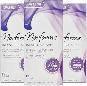 Amazon.com: Norforms Island Escape, Long Lasting Feminine Deodorant, 12 ...