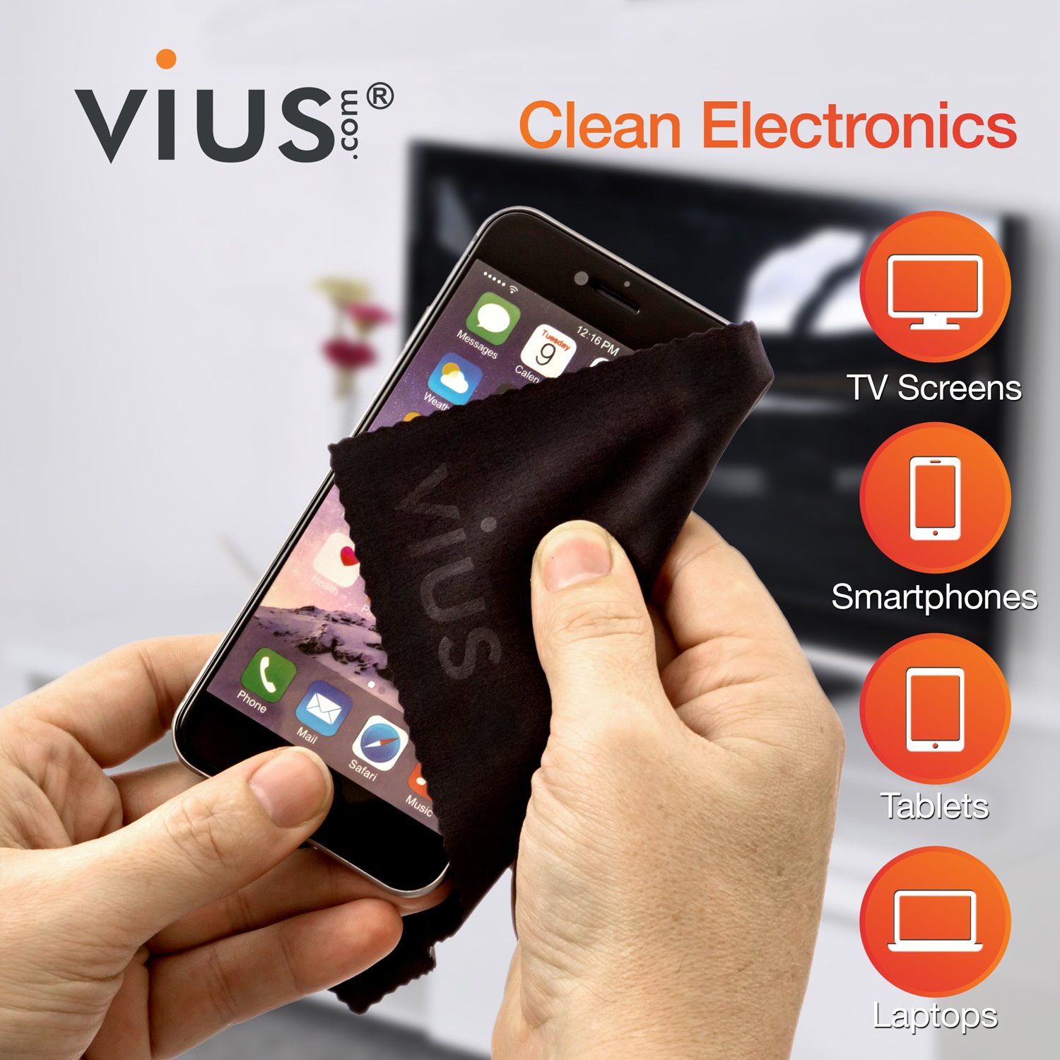 Mua Screen Cleaner – vius Premium Screen Cleaner Spray for LCD LED TVs ...