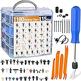 Amazon.com: GOOACC - GRC-04 20SETS 240PCS Bumper Retainer Clips Car ...