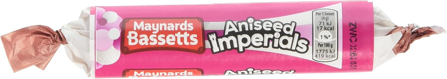 Bassett's Aniseed Imperials 40 g (Pack of 40): Amazon.co.uk: Grocery