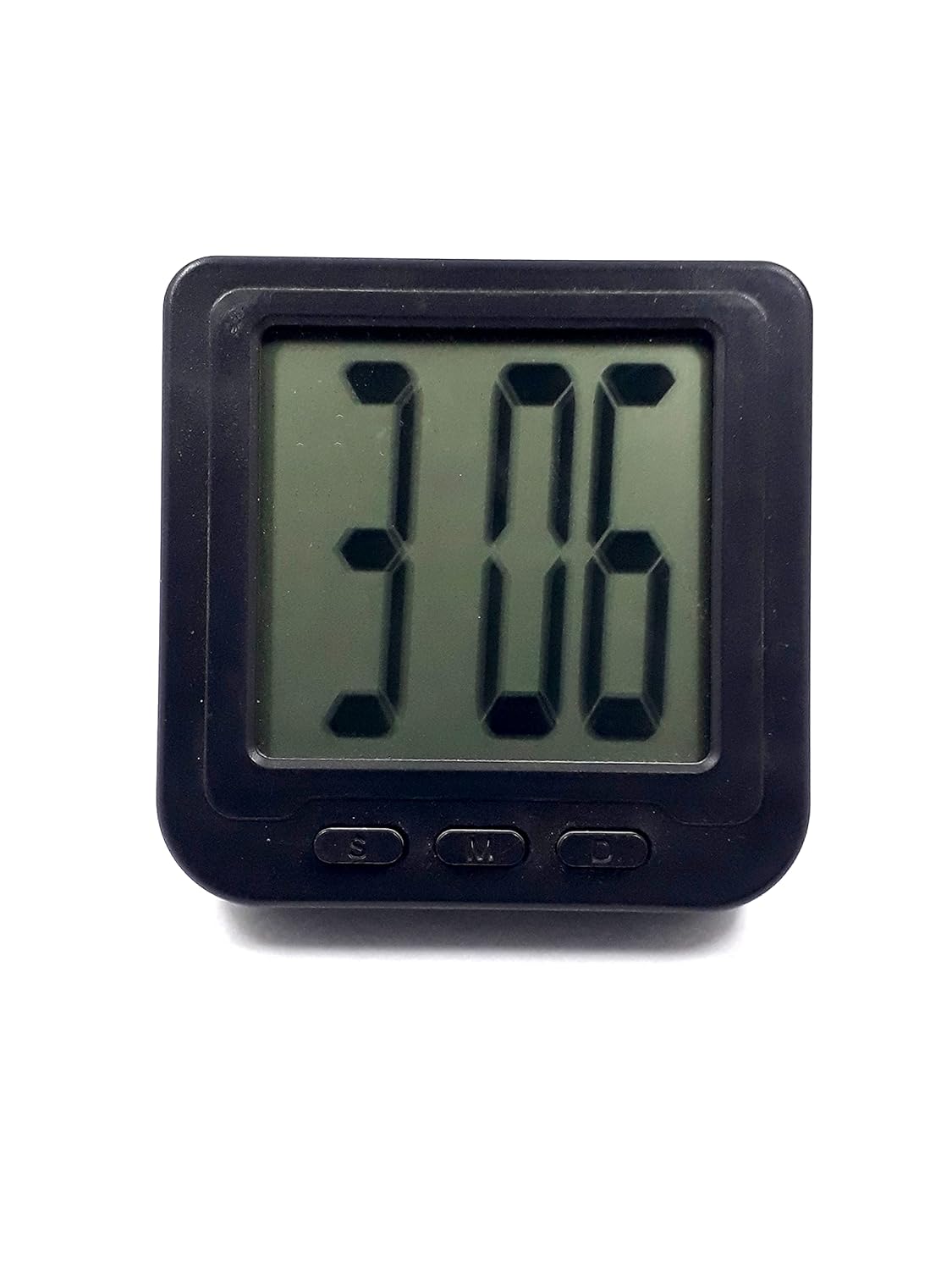 Digital Magnet Led Date And Time Clock With Flexible Back Stand Black digital-magnet-led-date-and-time-clock-with-flexible-back-stand-black
