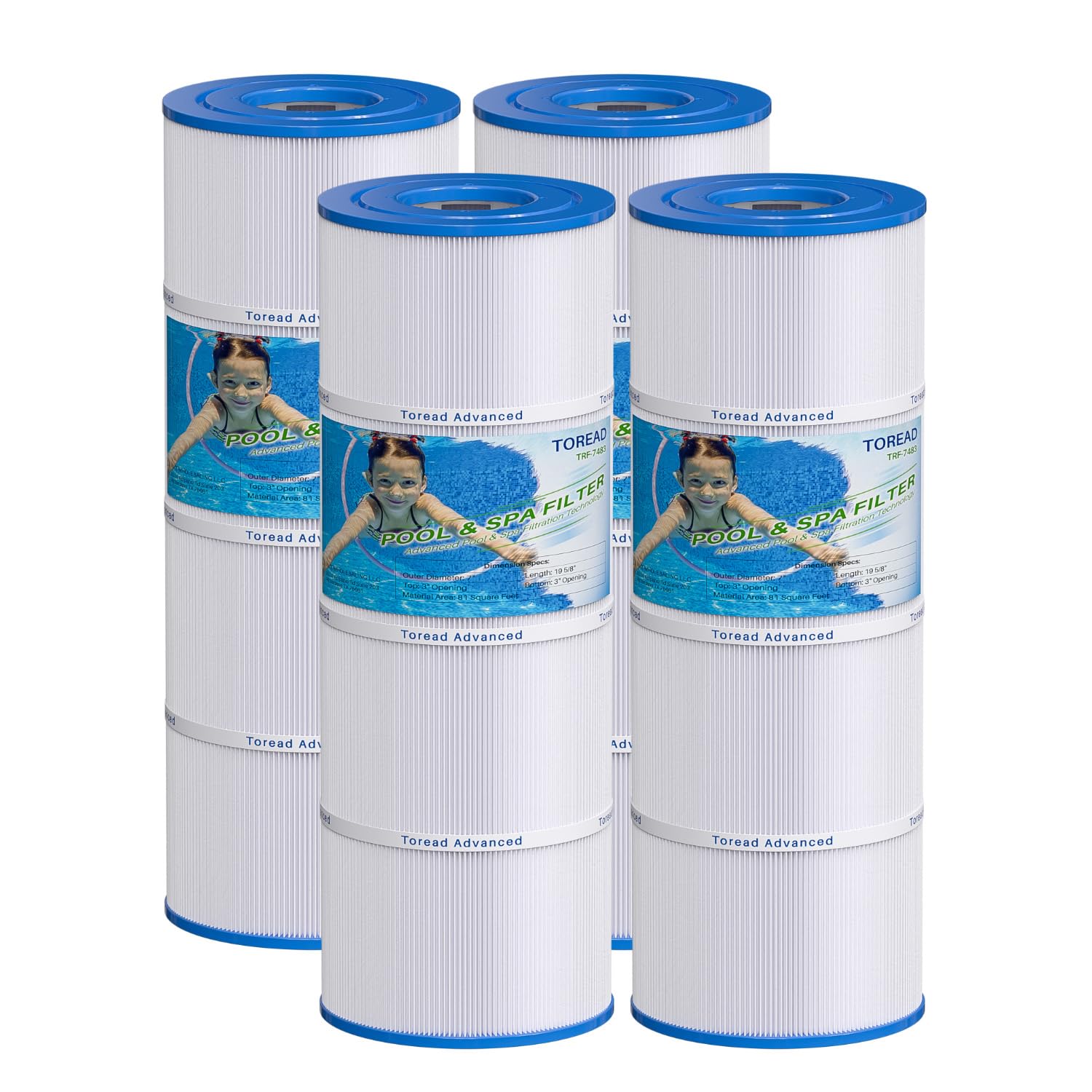 PA81 Pool Filter Replaces Hayward C580E, CX580XRE, Ultral-A3, Unicel C ...