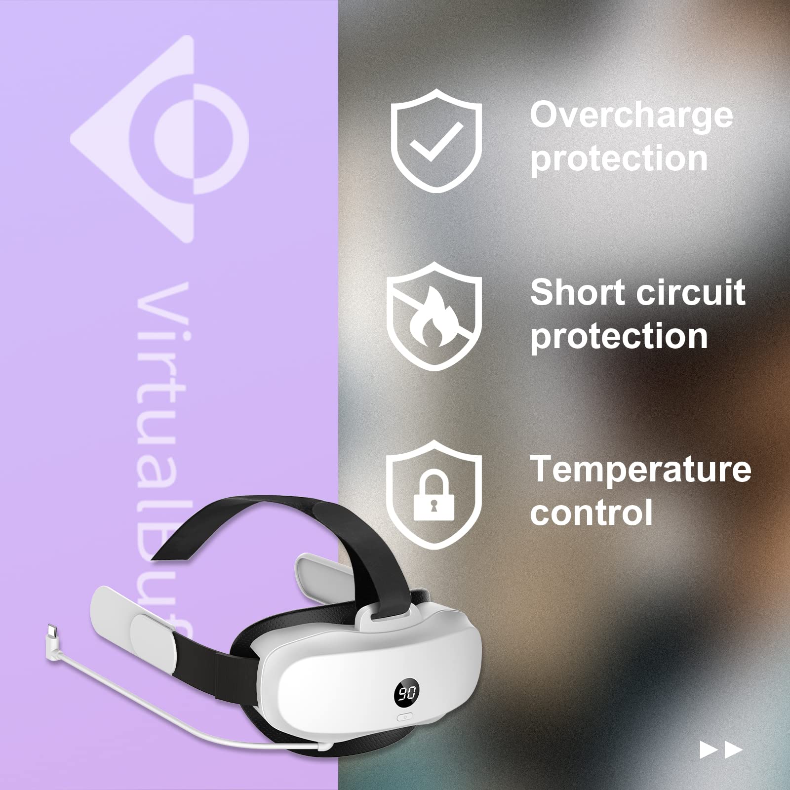 Mua Elite Strap with 8000mAh Battery Pack for Oculus Quest 2 VR Headset ...