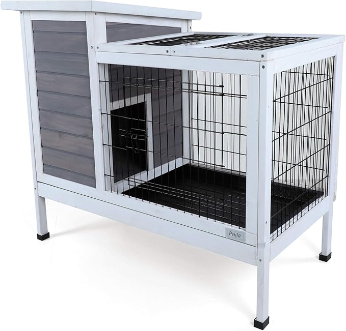 Petsfit - Conejera de Interior, conejera Interior, jaulas de Conejos ...