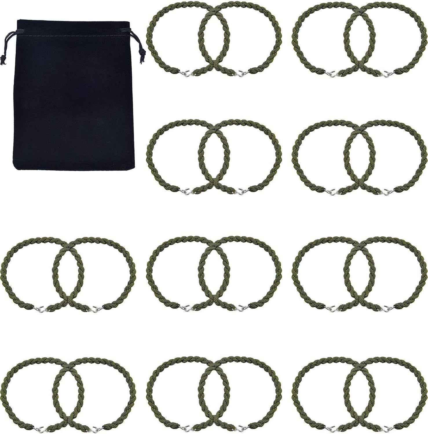 Amazon.com: Gejoy Military Boot Straps Blousing Garters Elastic Boot ...