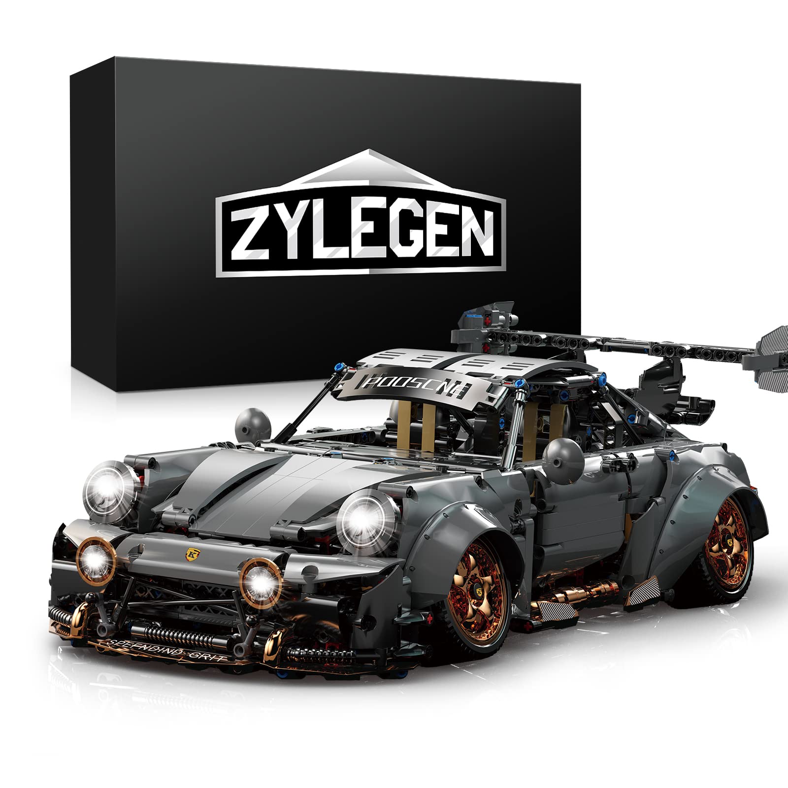 ZYLEGEN Race Car Building Toy Set,Collectible Model Building Set and ...