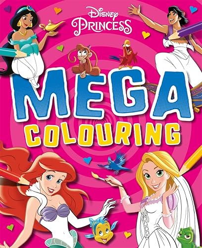 Disney Princess: Mega Colouring in Kuwait | Whizz Coloring Books