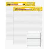 Amazon.com : Post-it Super Sticky Easel Pad, 25 in x 30 in, White, 30 ...