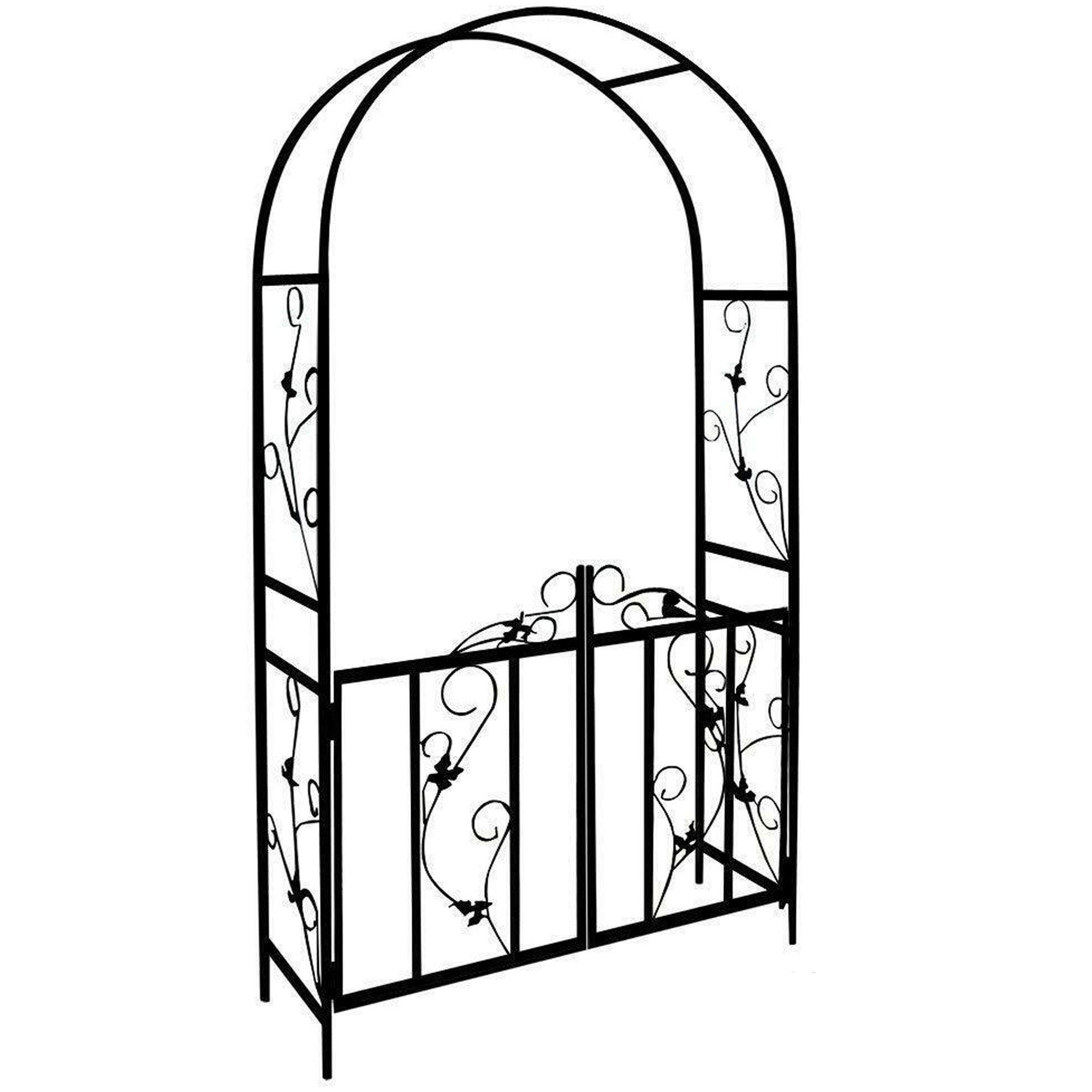 Finetree Metal Garden Arch Arbours Wedding Archway Plant Trellis Rose finetree-metal-garden-arch-arbours-wedding-archway-plant-trellis-rose