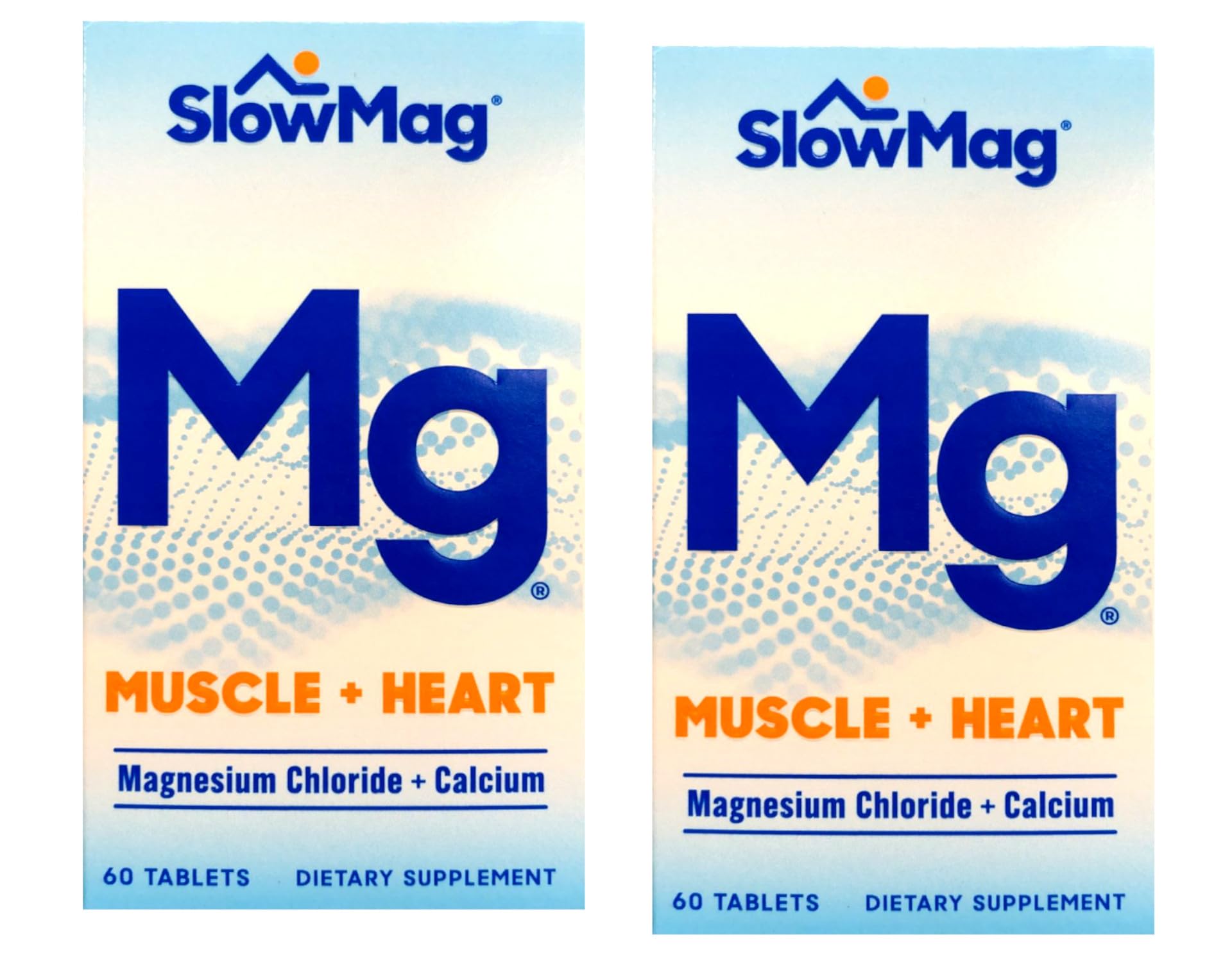 SlowMag Mg Muscle + Heart, Supports Muscle Relaxation and Heart Health ...