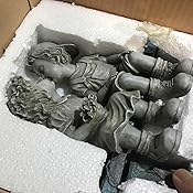 Amazon.com : First Kiss, Puppy Love, Kissing Couple Garden Sculpture : Garden & Outdoor