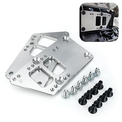 BAGARAATAN LS Swap Motor Mounts Adapter Plates,LS Conversion Adjustable ...